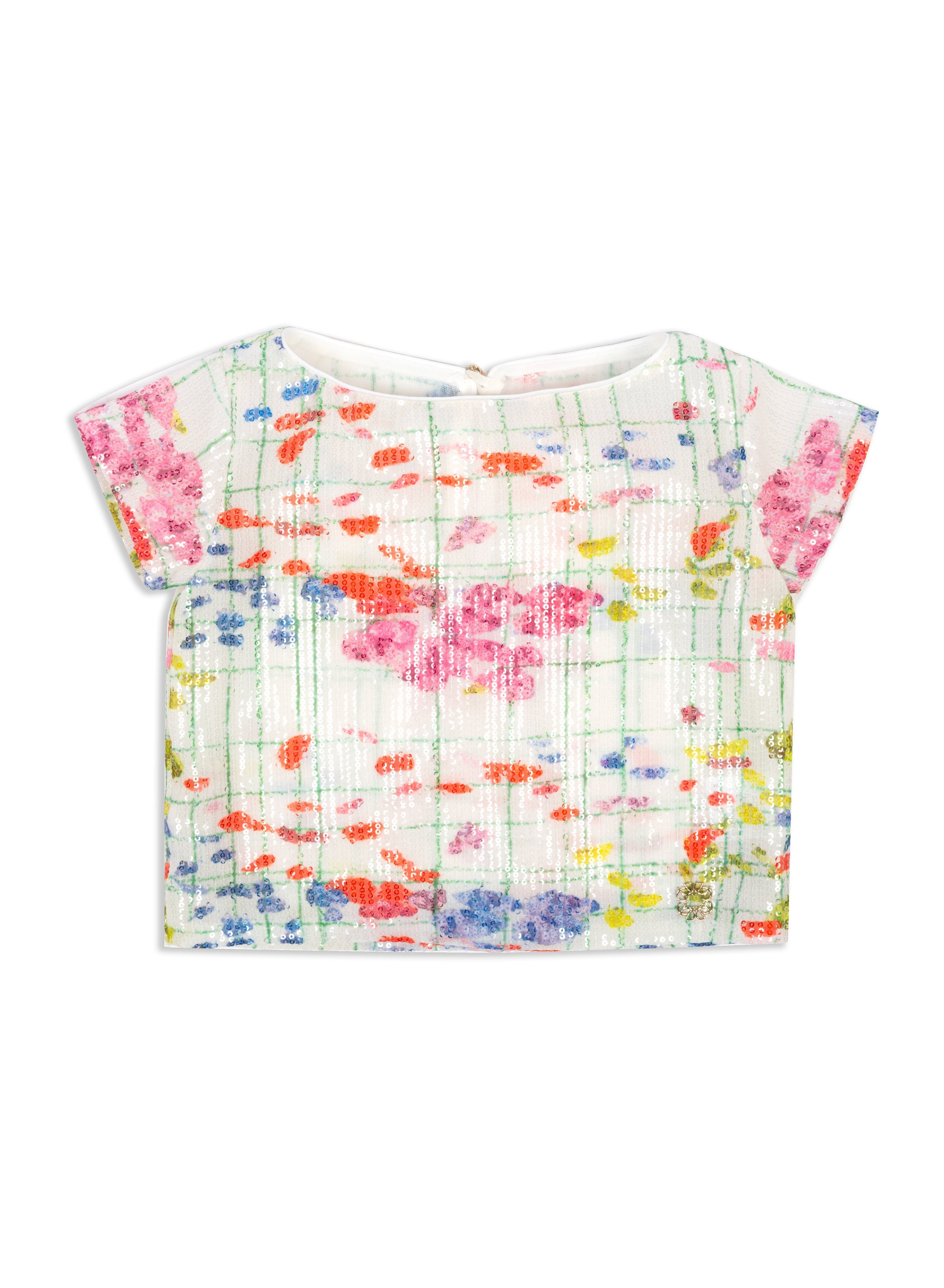 Multicolor Sequin Top – ELIE SAAB